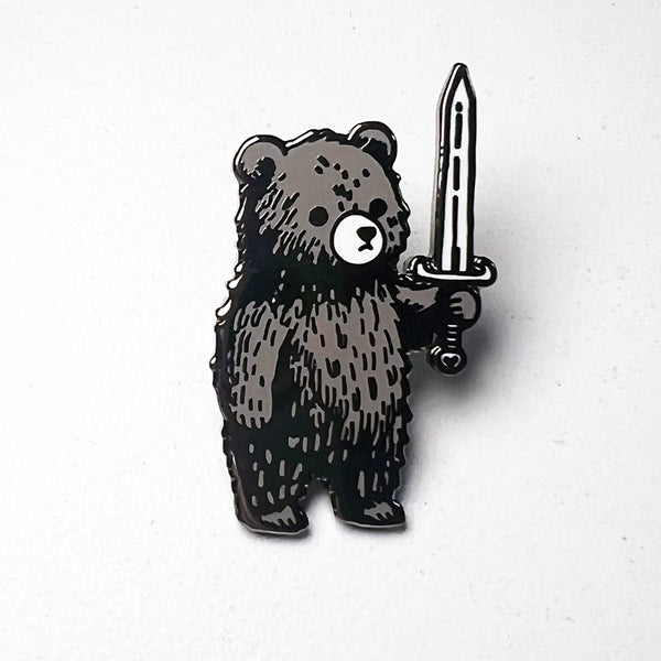 Strike Gently Co - Murder Bear Pin