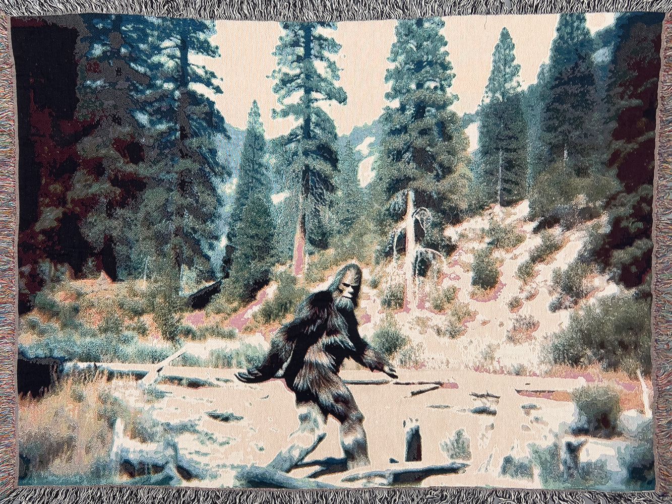 Strike Gently - Bigfoot Sighting Blanket