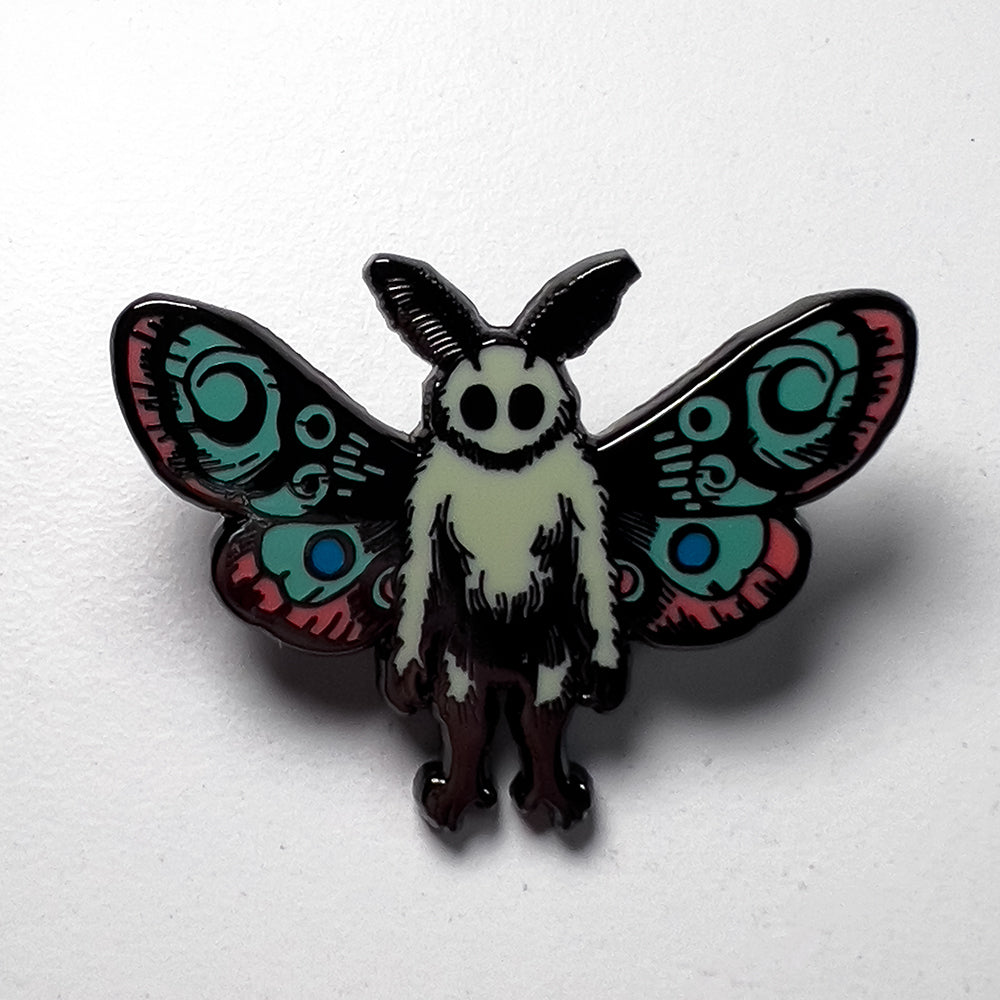 Strike Gently - Mothman Pin (Summer Variant)