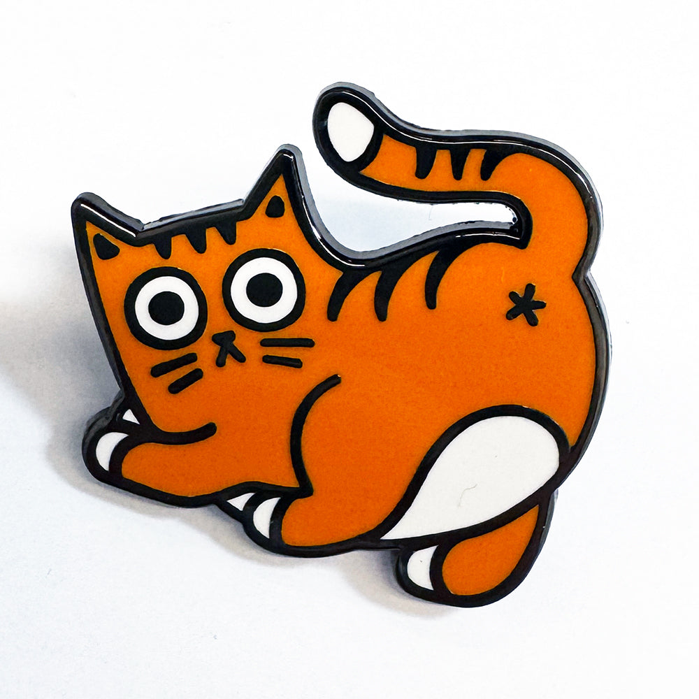 Strike Gently - Cat Butt Pin