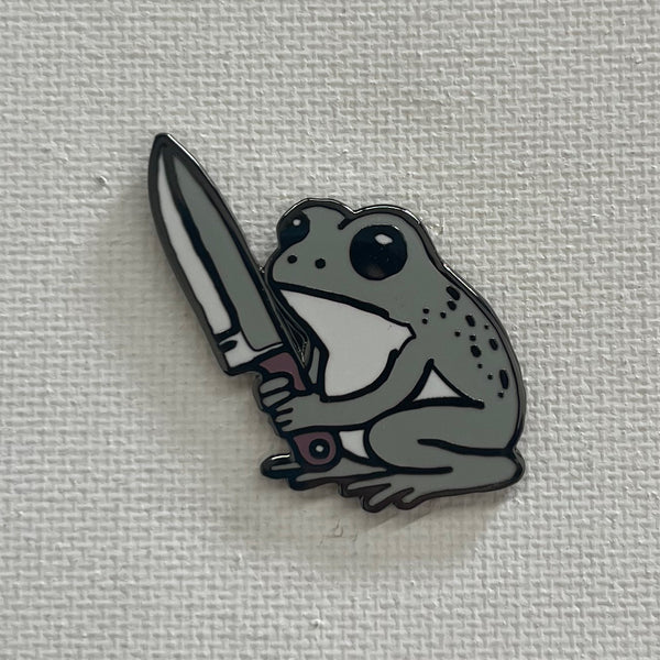 Strike Gently Co - Attack Frog Pin