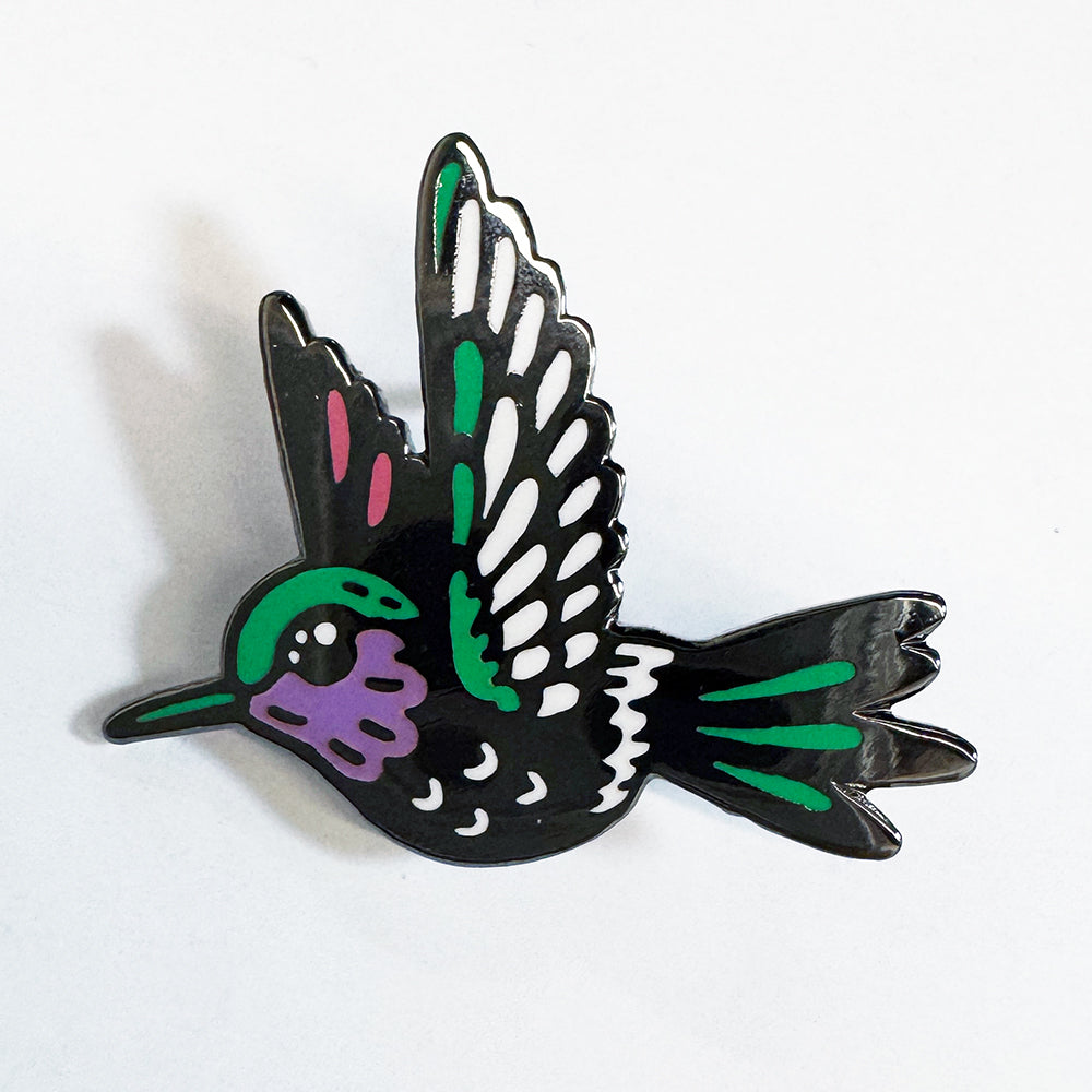 Strike Gently - Hummingbird Pin