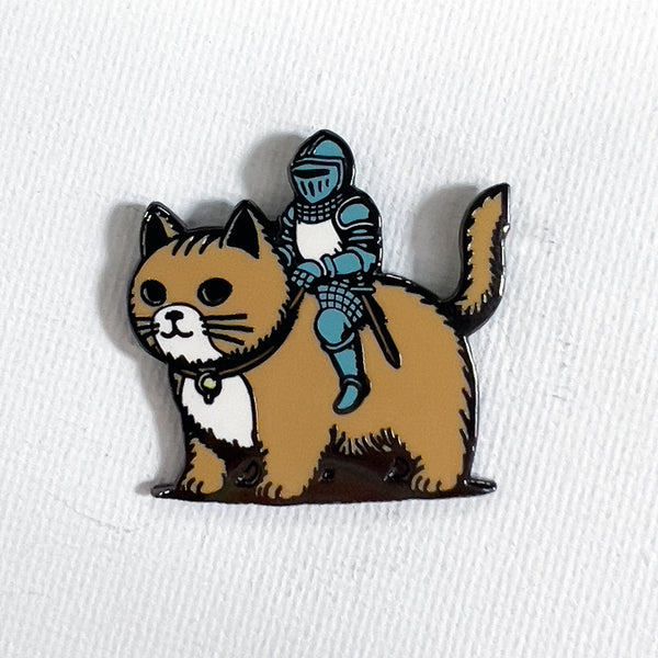 Strike Gently Co - Cat Knight Pin