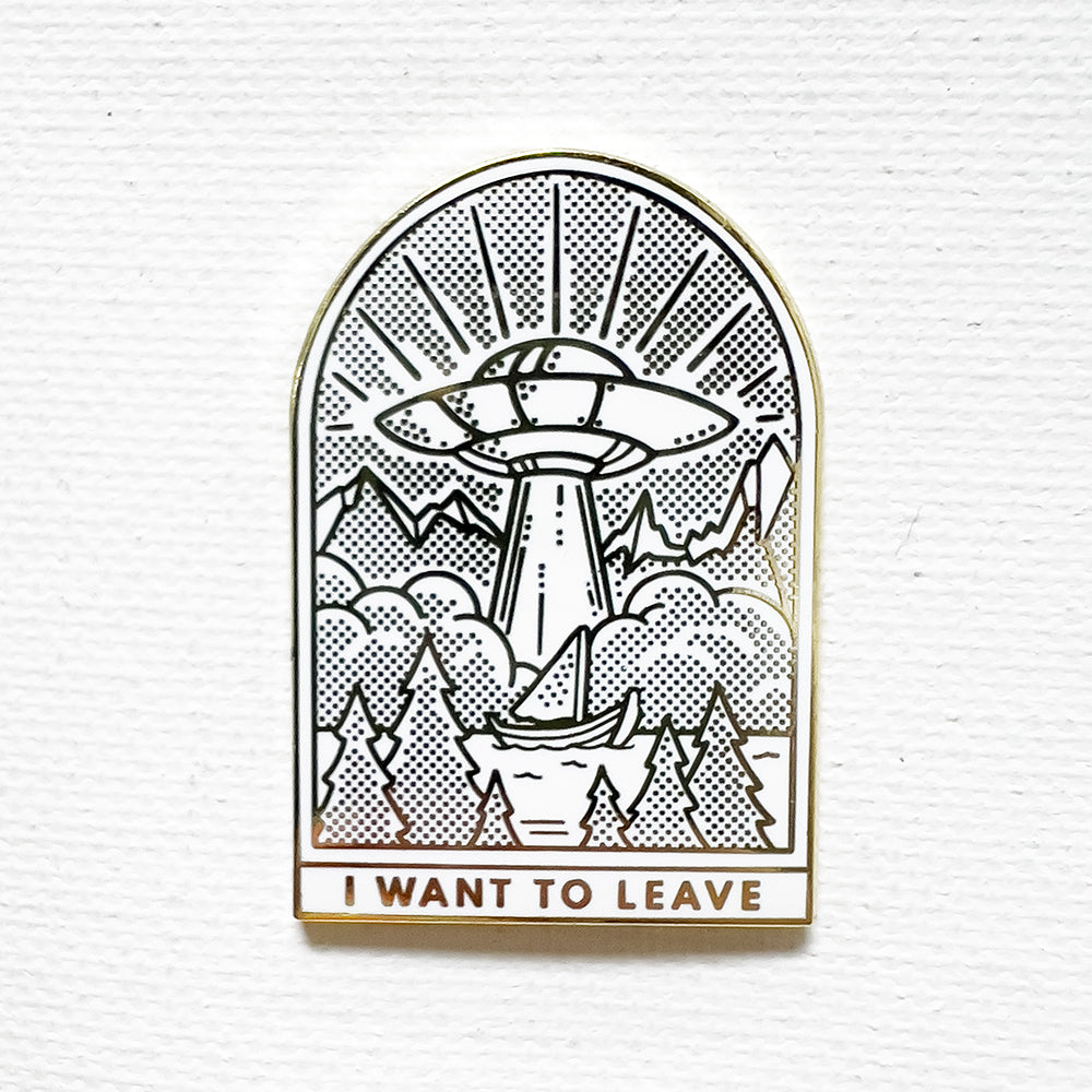 Strike Gently - I Want To Leave Pin