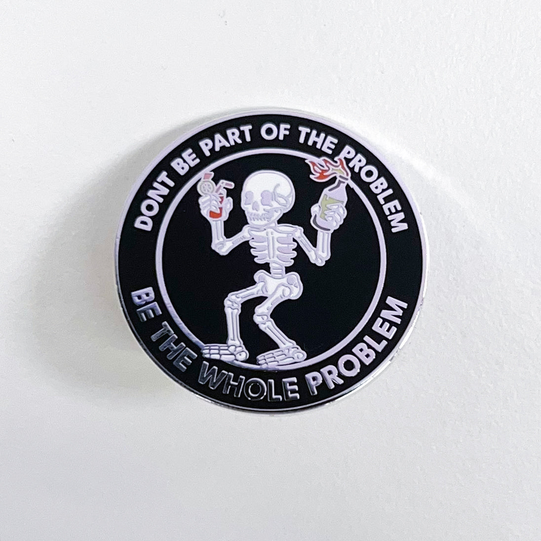 Strike Gently - Part Of The Problem Pin