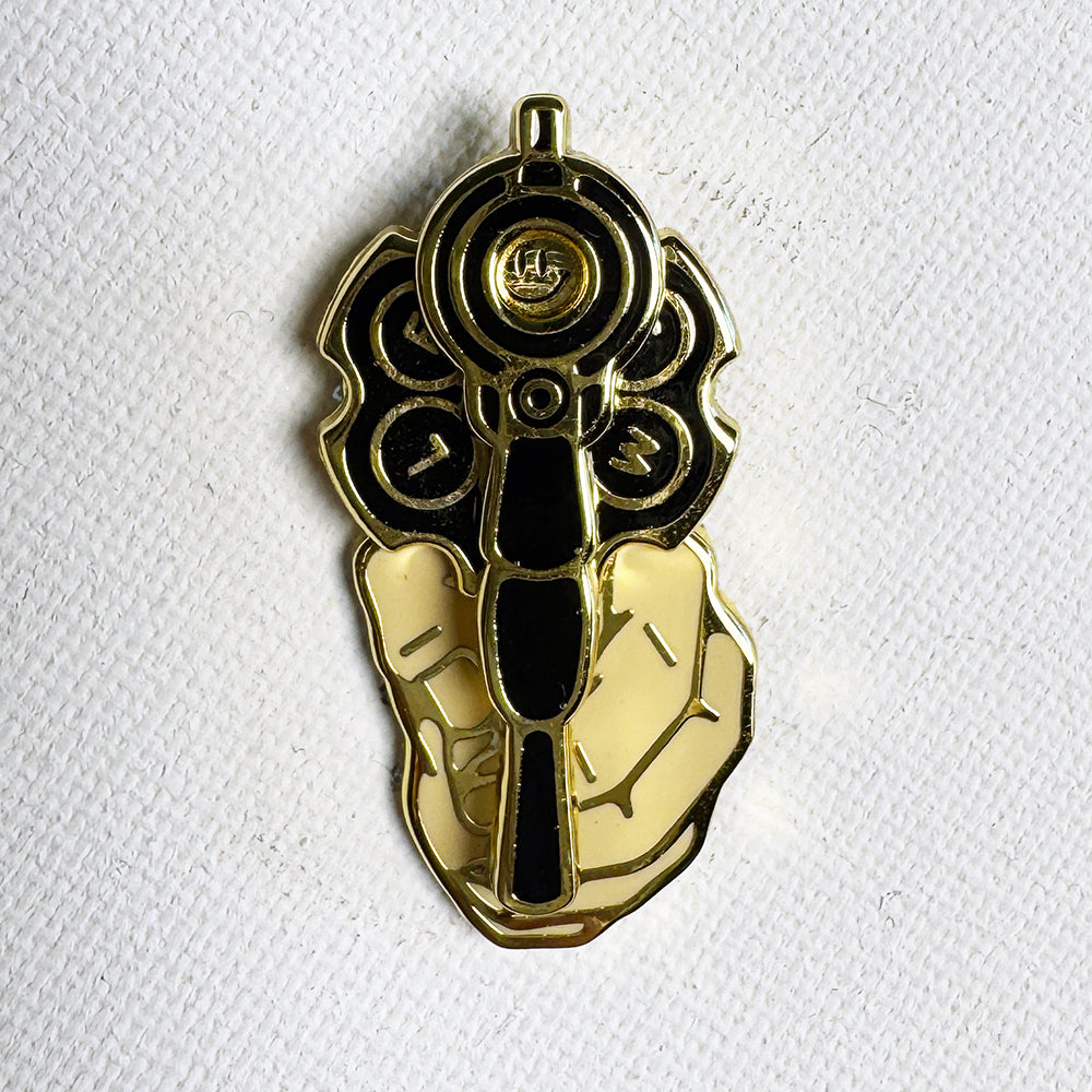 Strike Gently - Revolver Pin (Deluxe)